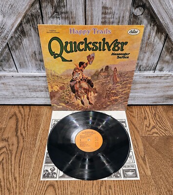 *RARE* Quicksilver Messenger Service " Happy Trails" 1969 Vinyl Album ...