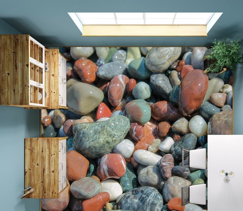 3D Color Stone O283 Floor WallPaper Murals Wall Print Decal 5D Eve 2023 ...