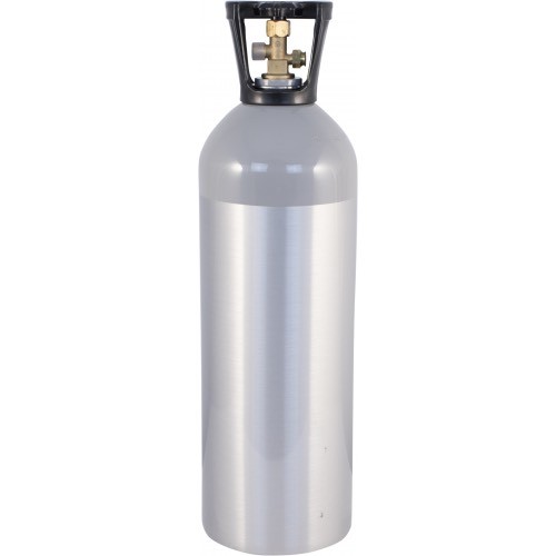 20 lb CO 2 Tank Aluminum Air Cylinder Draft Beer Kegerator Grow Welding ...