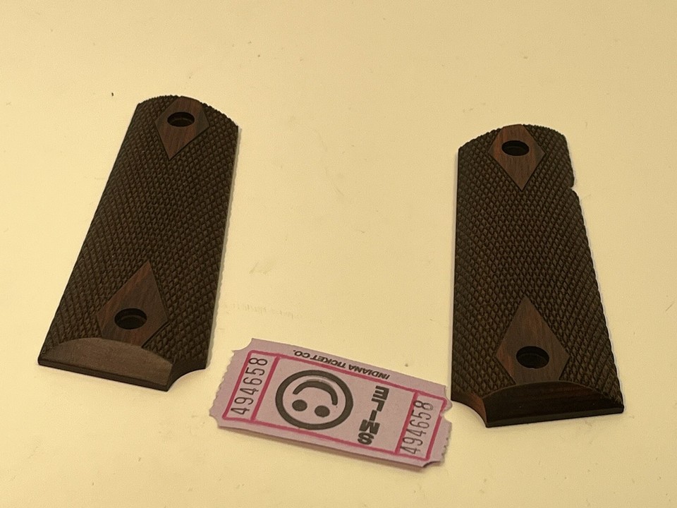 Genuine Factory OEM Colt 1911 Full size Rosewood 1911 Grips Set ...