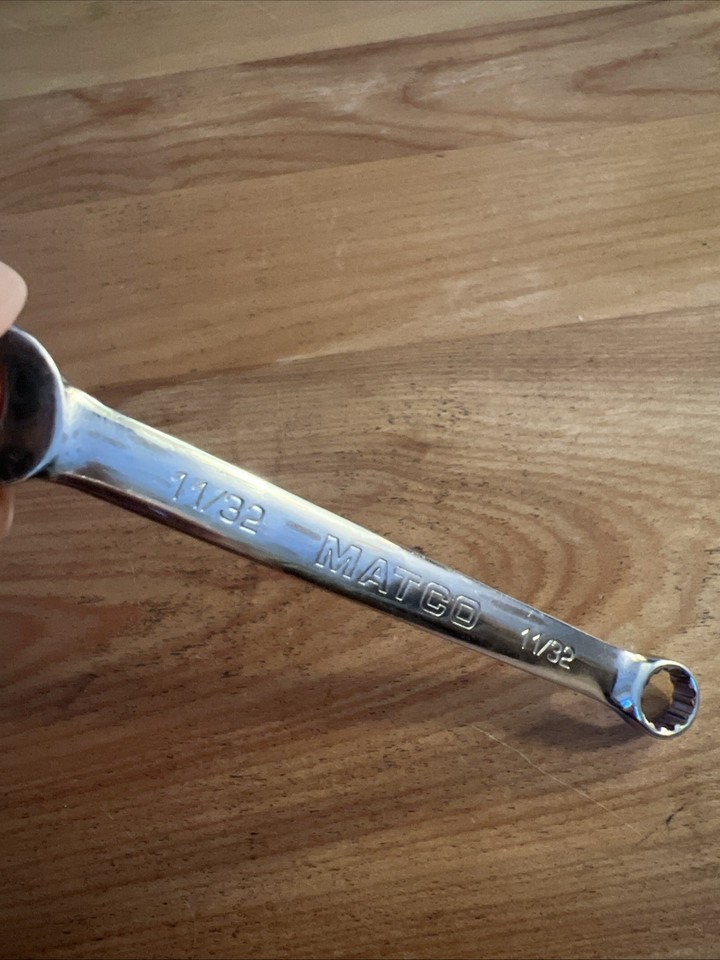 Matco Tools MC112K 11/32 Combination Wrench box end | eBay UK