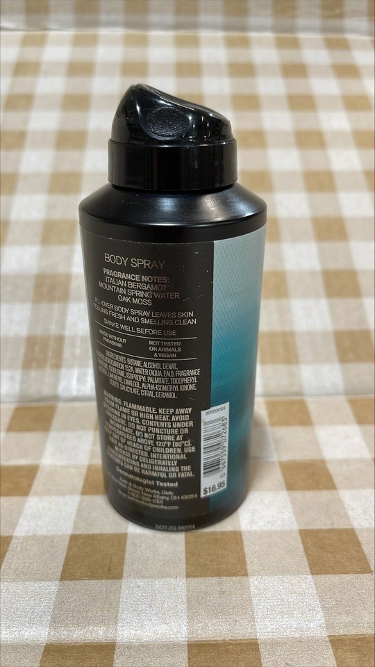 Bath And Body Works Freshwater Body Spray 3.7 oz | eBay