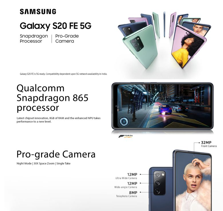 NEW Samsung Galaxy S20 FE 5G SM-G781U 128GB Fully Unlocked GSM+CDMA All ...