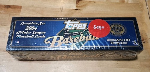 2004 Topps Baseball Factory Sealed Complete Set SEALED Yadier Molina RC ...