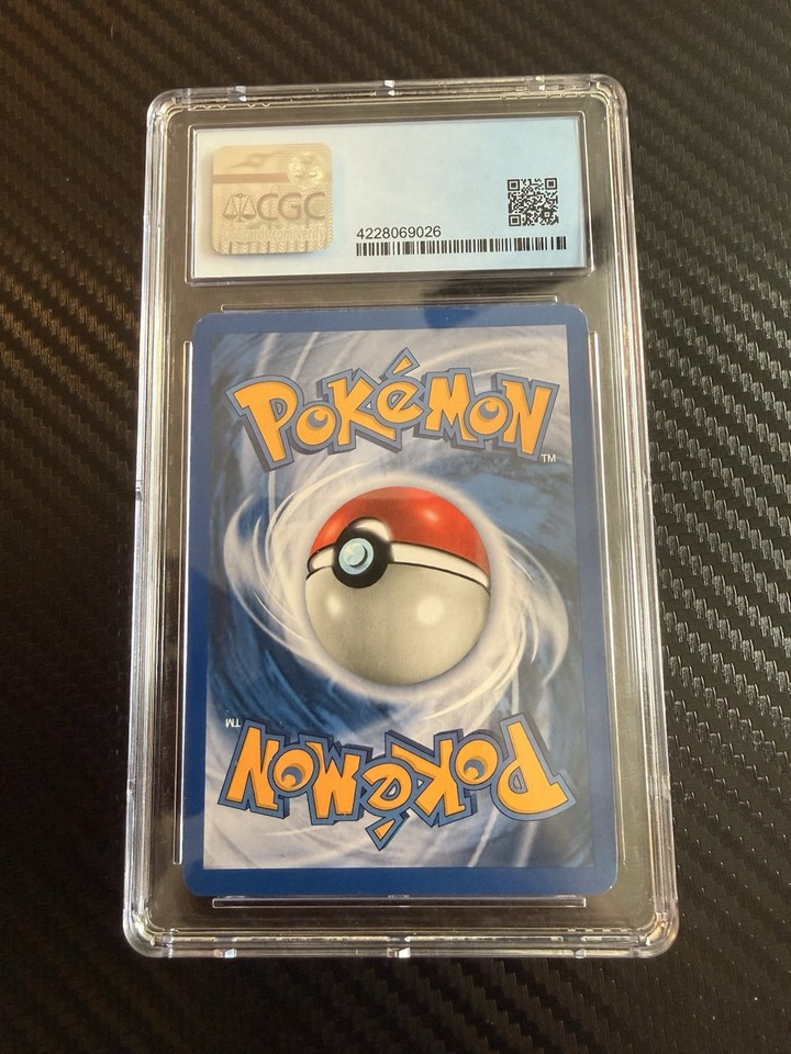 Mewtwo Pokemon Base Set 10/102 Holo Unlimited Rare CGC Graded 8.5 PSA ...