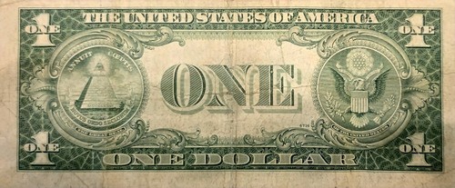 1935 Off Center Star Blue Note One Dollar Bill | eBay