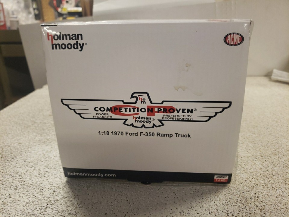 ACME Holman Moody 1:18th 1970 Ford F-350 Ramp Truck 1/400 NIB | eBay