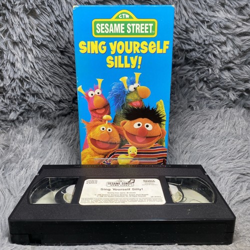 Sing Yourself Silly! CTW Sesame Street VHS Tape 1990 Sony Wonder Kids ...