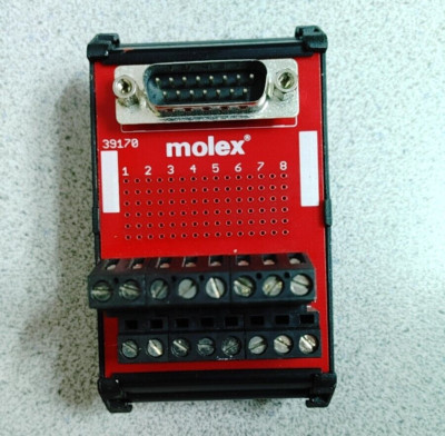 PARKER MOLEX VM15-PM 39170 MOLEX INTERFACE MODULE NEW!! QUANTITY!! WOW ...
