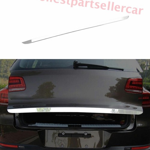 For VW Tiguan 2012-2017 Steel Silver Tailgate Door Trunk Lid Strip Trim ...