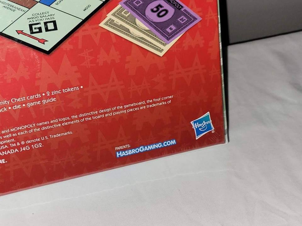 2020 HASBRO ~ MONOPOLY Rivals Edition ~ SEALED NRFB ~ Ages 8+ ~ TWO ...