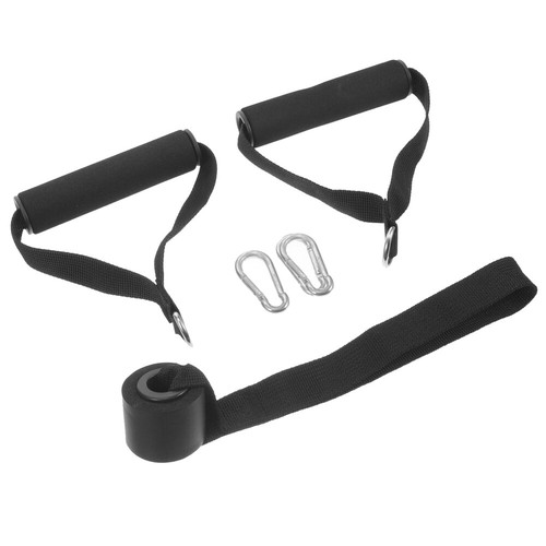 Tricep Pull down Attachment Tension Rope Set Portable Resistance Band ...