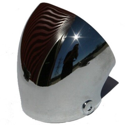 Chrome Scoop Suit Stromberg 97 Holley 94 Hot Rod Custom Rat Rod Moon ...