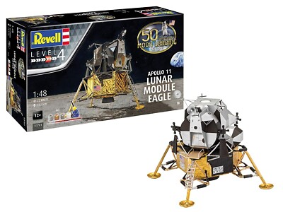 Revell 1/48 Apollo 11 Lunar Module “Eagle” Gift Set # 03701 | eBay UK