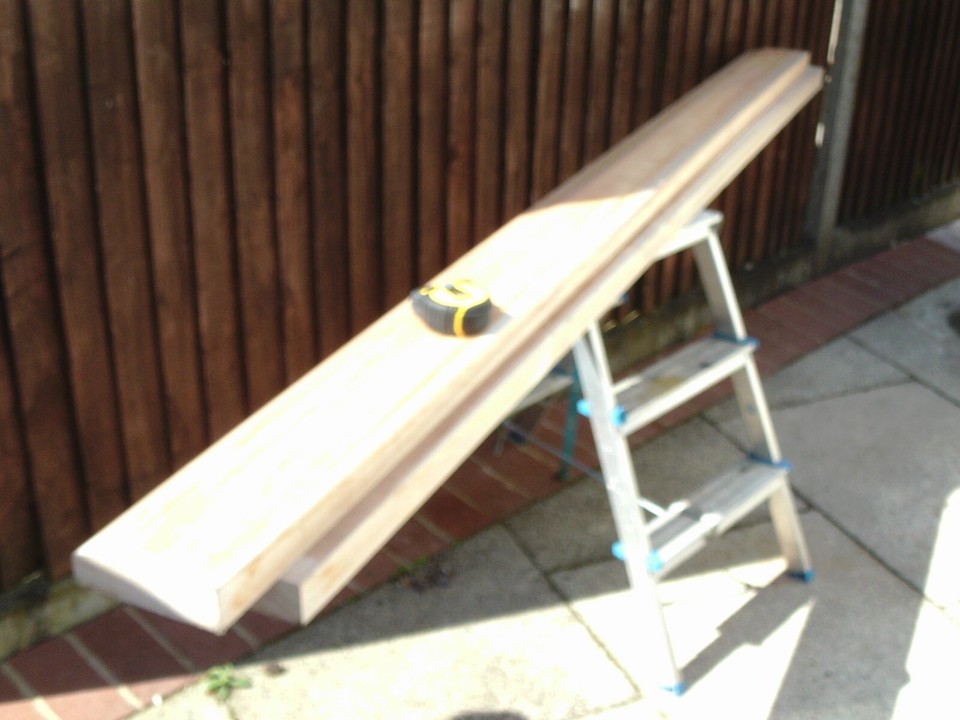 Hardwood Sill For single Door Frame External Wooden Timber Patio Cill ...