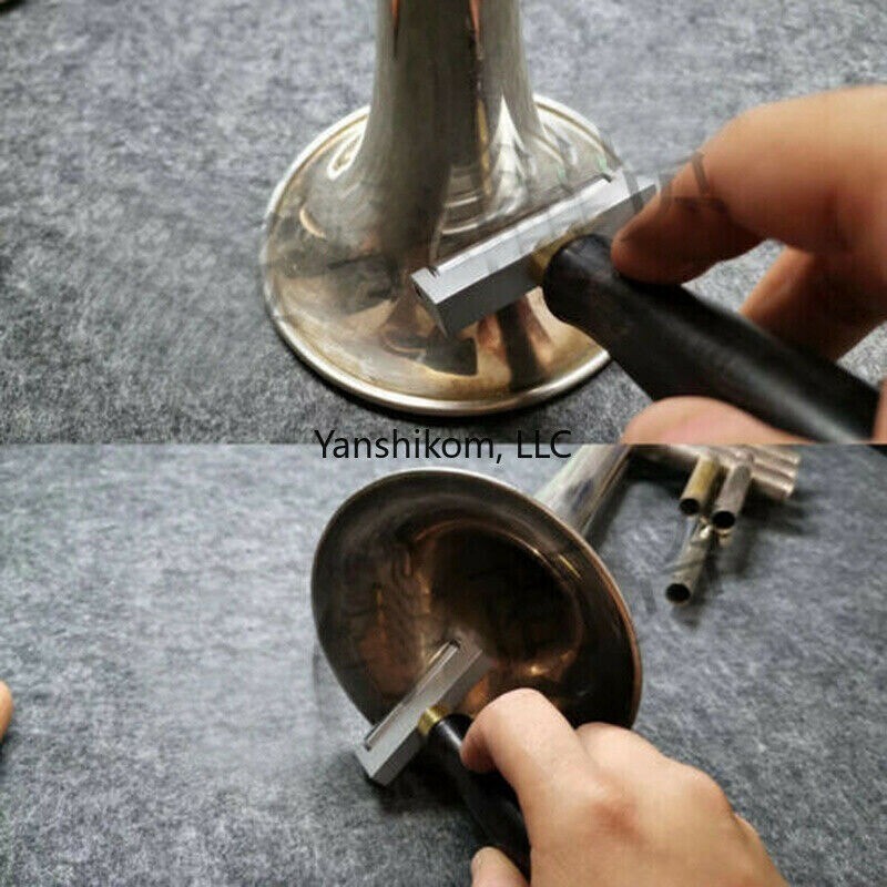 Saxophone Woodwind Repair Tools - Bell Mouth Sheet Metal Hand roller ...