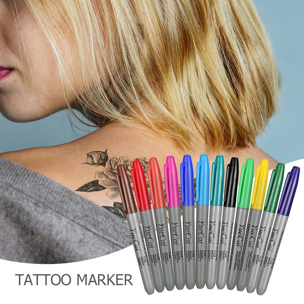 Permanent Marker Skin Tattoos