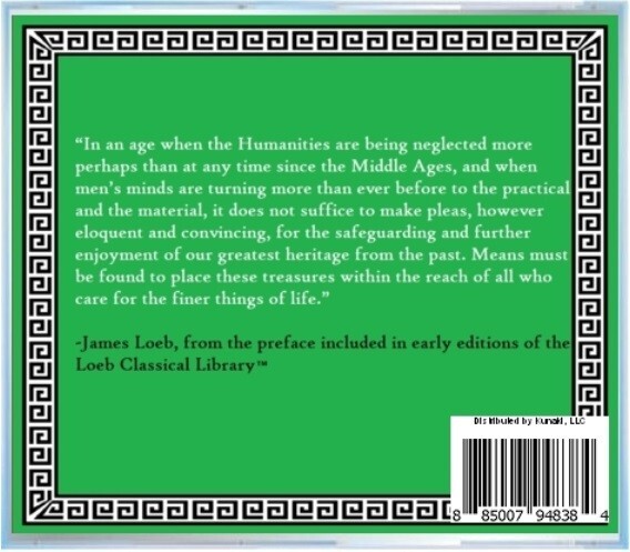 Loeb Collection on Disc - 275 Digital Books - Classical Library ...