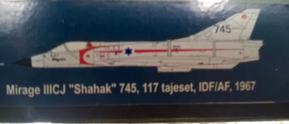 Falcon Models Mirage IIICJ " Shahak " IDF/AF 1967 1:72 Scale NIB | eBay