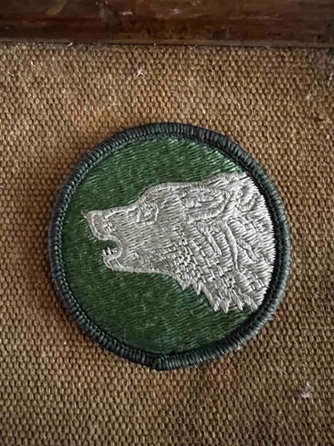 WW2 US PATCH 104TH DI TIMBERWOLF | eBay