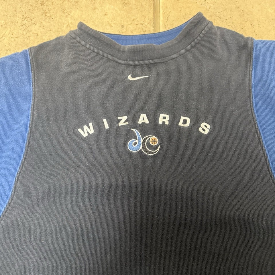 Vintage 90s Nike Team Washington Wizards NBA Basketball Sweatshirt | eBay