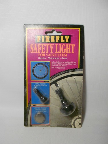 Vintage NOS Firefly Valve Stem Safety Light Sealed New Bicycle Tire | eBay