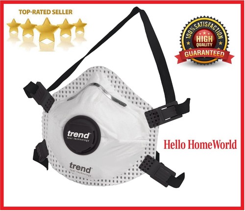 TREND FFP3 NR VALVED MDF SAFE RESPIRATOR SAFETY MASK RPE/FFP3V/5 (Pack ...