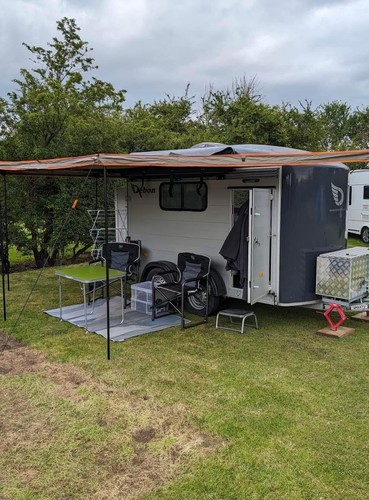 Debon Roadster C500 Twin Axle Box Van Trailer Converted Camper | eBay