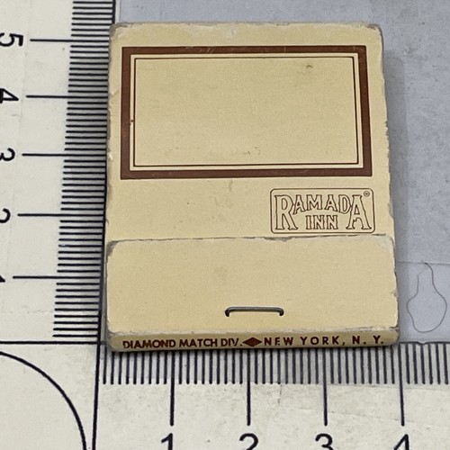Rare Vintage Matchbook Cover Ramada Inn gmg Unstruck | eBay