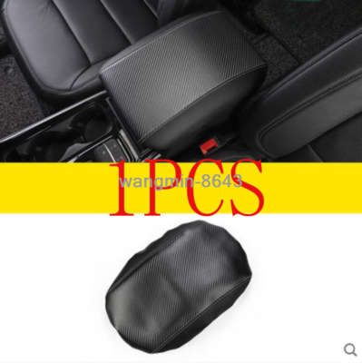 Carbon Fiber Leather Armrest Box Case Cover Trim 2020-2021 For Ford ...