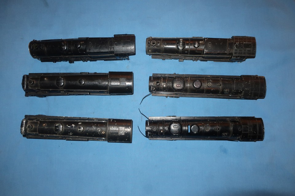 6 American Flyer S Gauge Hudson & K-5 Steam Loco Shells: #312AC, #325AC ...