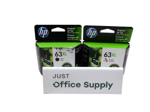Genuine HP 63XL Black - 63 XL Tri-Color Ink Cartridge Free Shipping | eBay