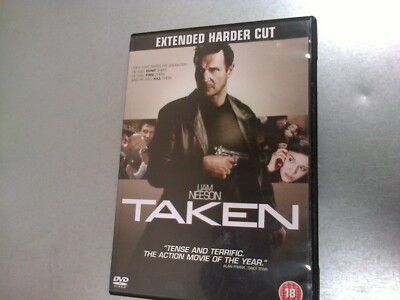 TAKEN - EXTENDED HARDER CUT - REGION 2 DVD - (TR1) 5039036040402 | eBay UK