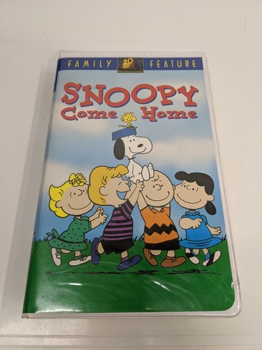 Snoopy, Come Home (VHS, 1995, Clamshell) N796 86162712531| eBay