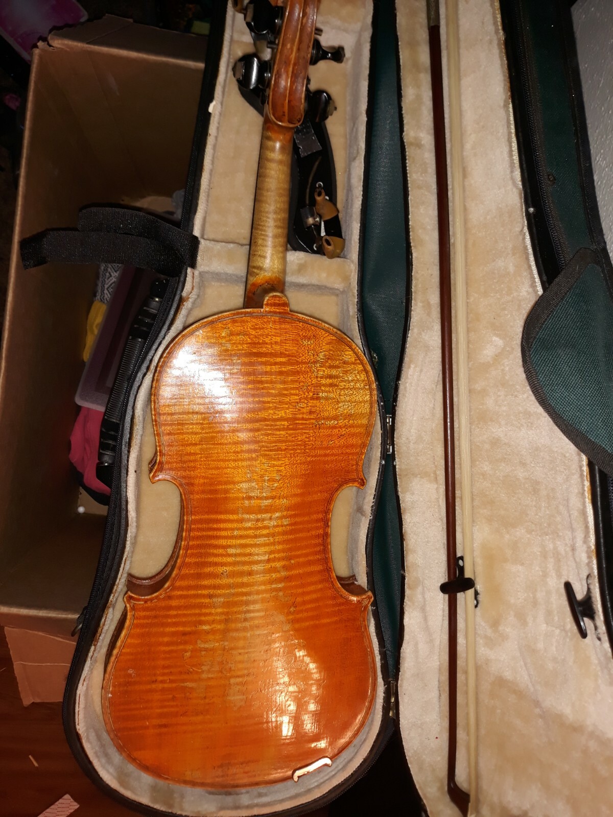 1924 Markneukirchen German Violin Made by Johann Adolf Ficker. Plays ...