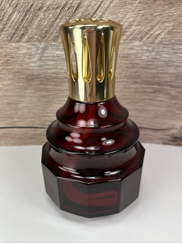 Lampe Berger Paris Ruby Red Glass Catalytic Oil Fragrance Lamp Diffuser EUC | eBay