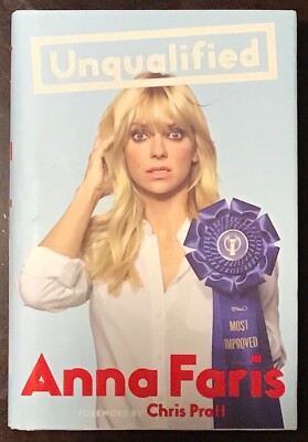 Anna Faris autograph signed Unqualified 1st edition hardcover book | eBay