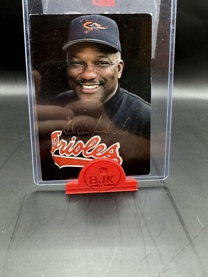 Orioles Elrod Hendricks Signed Autographed Post Card Mint - In Person ...