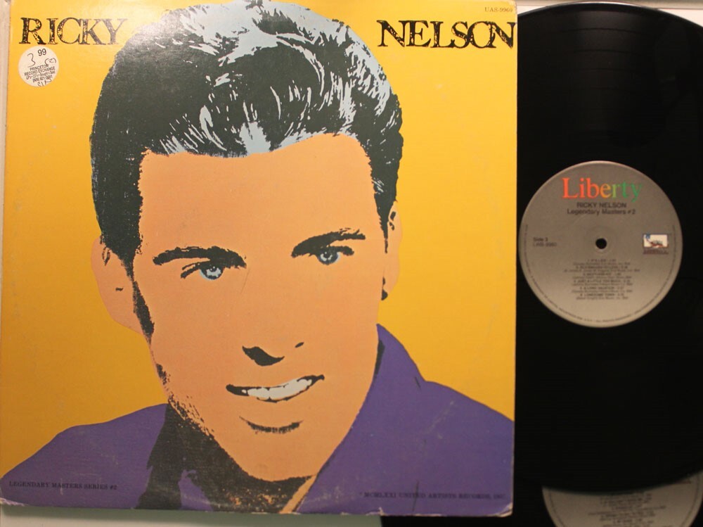 Ricky Nelson 2-Disc Lp Legendary Masters Series #2 (Nm Lyric Booklet ...