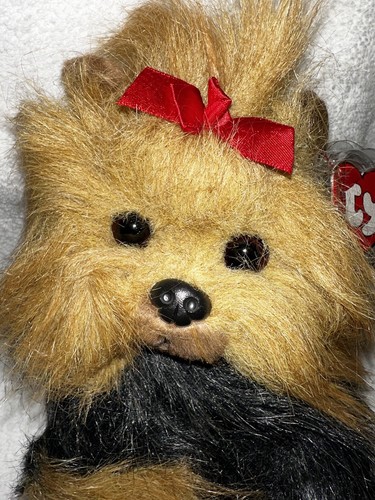 Beanie Babies 1997 “Yappy” Large Dog -PE - Embroidered Tush Tag | eBay