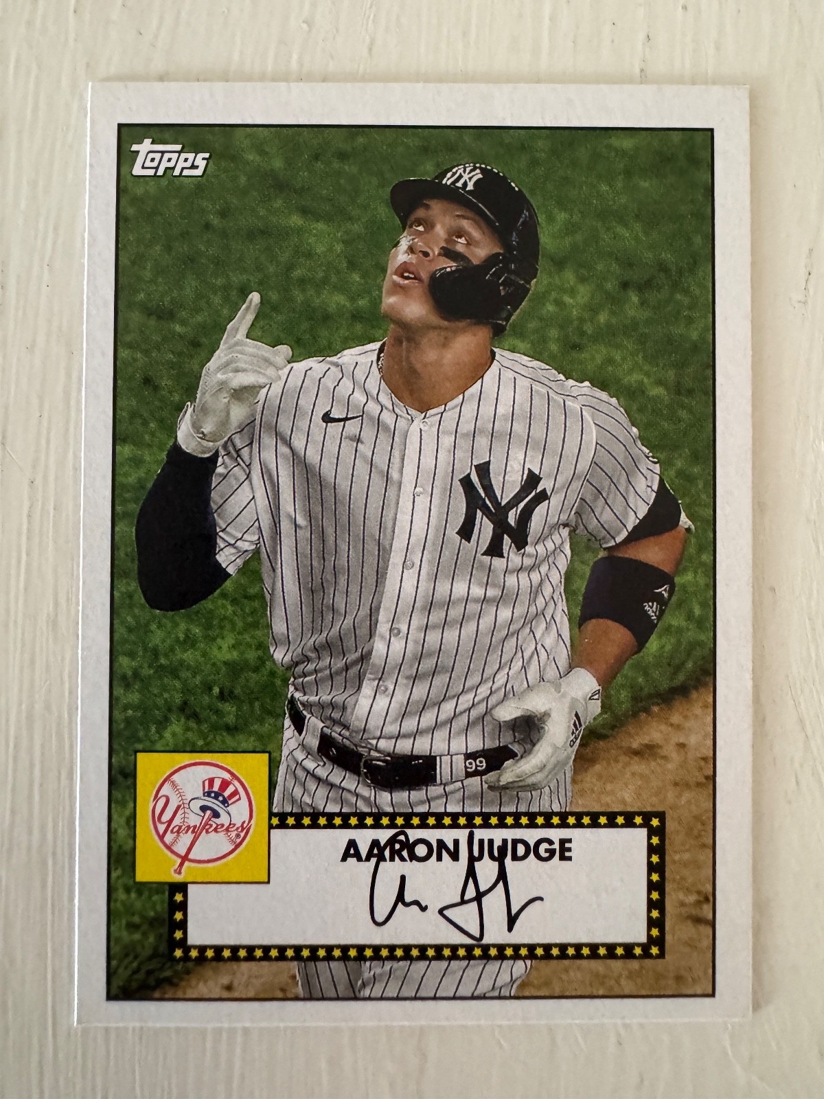 2021 Topps Baseball '52 Topps Redux Insert | AARON JUDGE | card #T52-1 ...