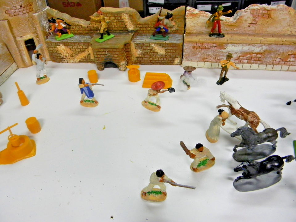 Barzso Hacienda Fort Complete+ extra walls 65 figures(Oct.Listing) | eBay