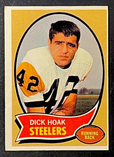 1970 Topps #28 Dick Hoak Pittsburgh Steelers Vintage Football Card | eBay