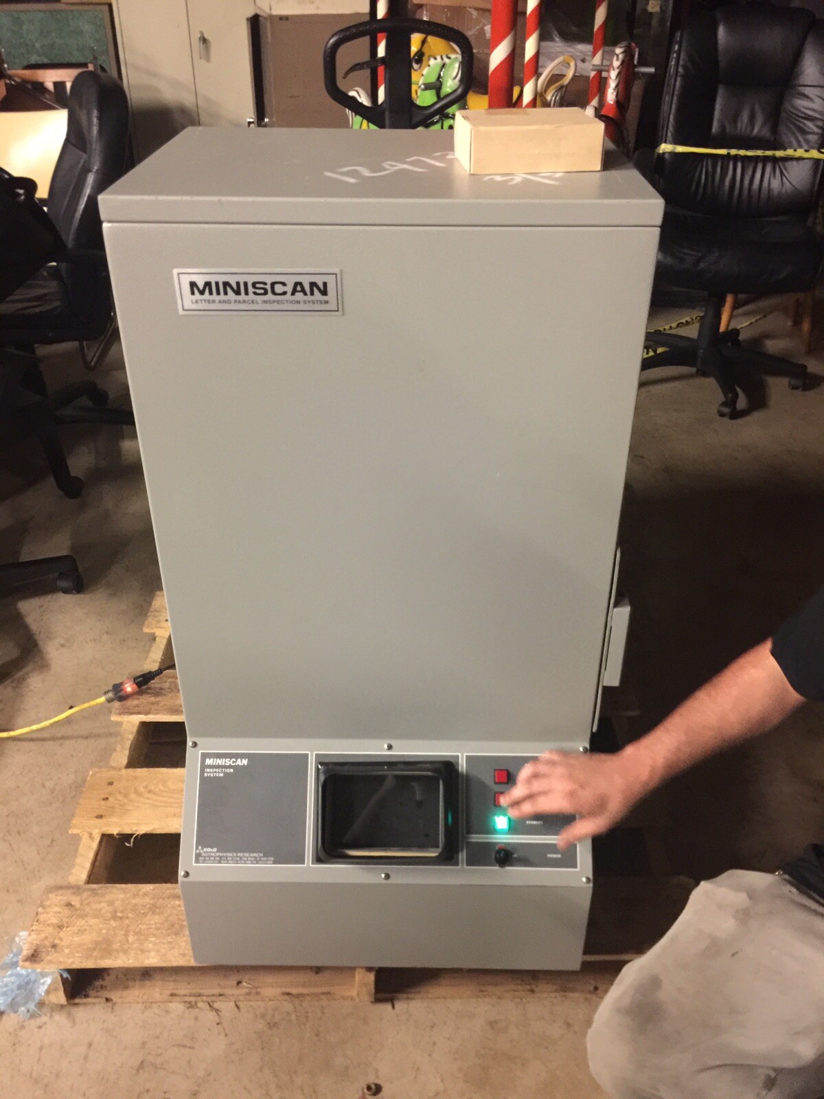 EG&G Miniscan X-RAY Small Parcel/package Inspection System come with ...