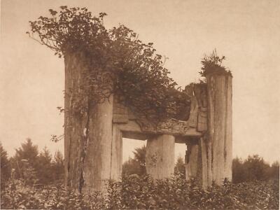 Edward Curtis A Haida Chief's Tomb at Yan 1915 17"x 22" Archival Art ...