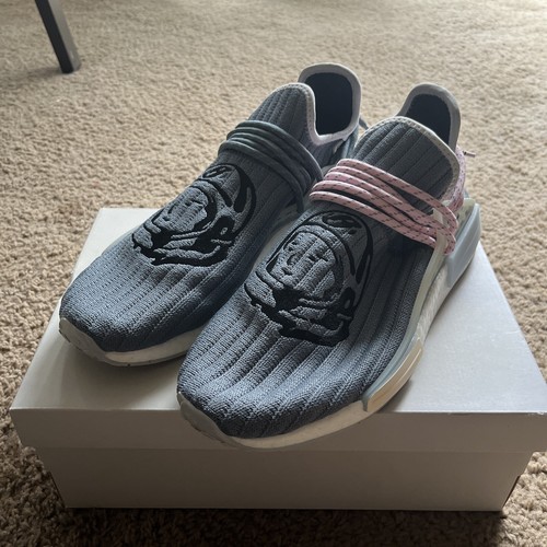 Size 11 - adidas NMD Human Race x BBC Ice Cream x Pharrell Gray | eBay