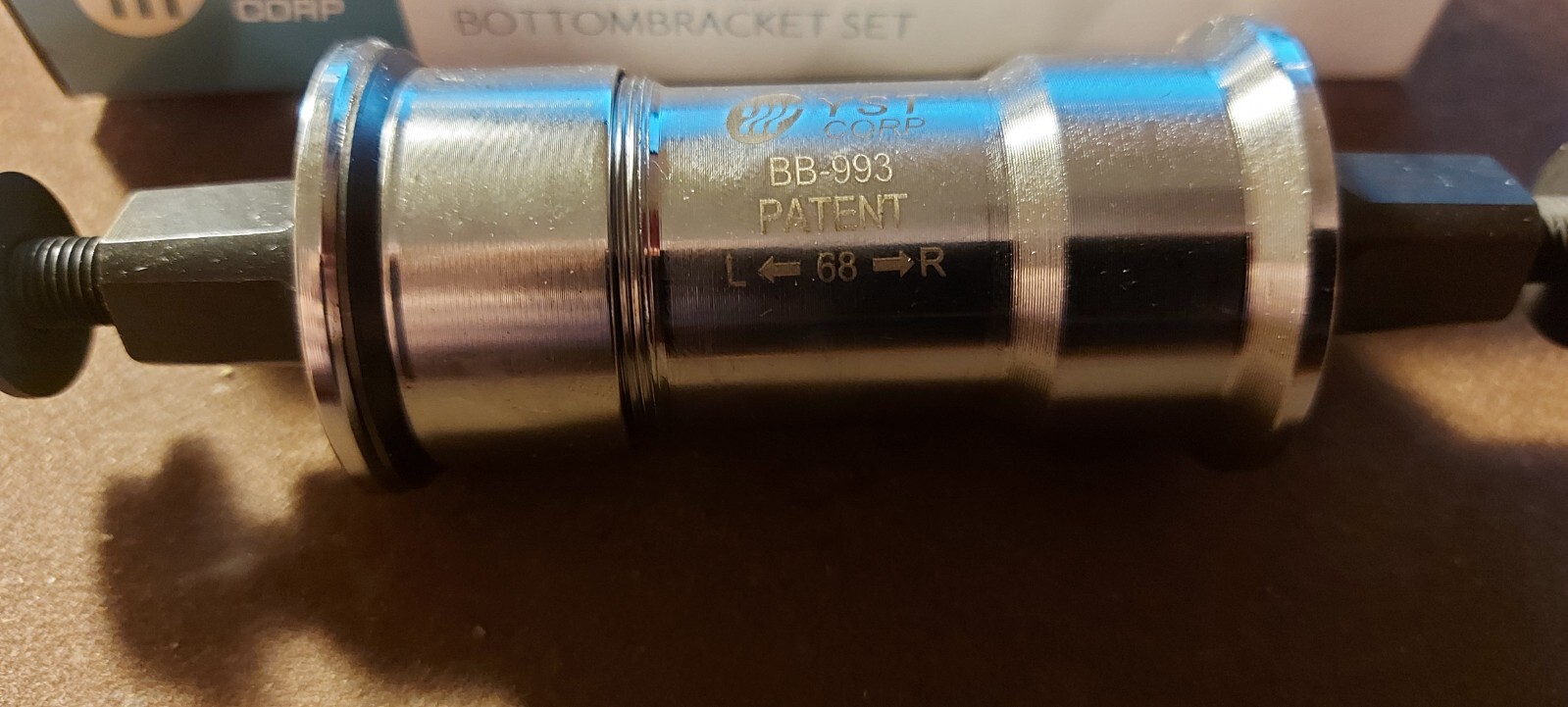 YST Threadless Repair Bottom Bracket - Square Taper - 68 X 119mm High ...