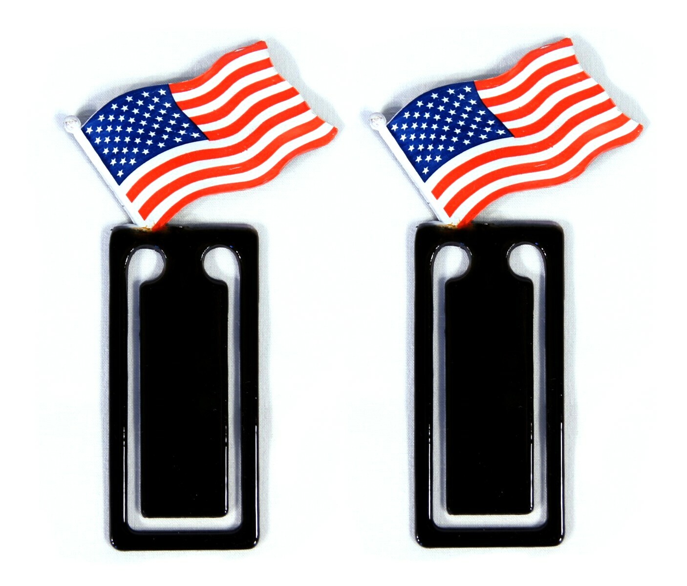 Hand Painted American Flag Bookmarks (Set of 2) 009F | eBay