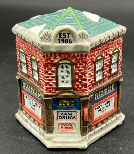 Miniature American Landmarks Collection Christmas Village 1994 Corner ...
