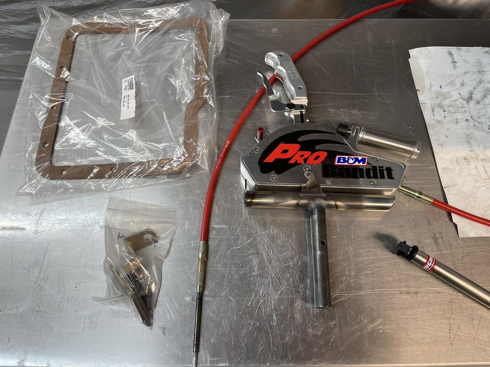 Chevy Powerglide Transmission B&M Pro Bandit Shifter Reid Case Camaro ...
